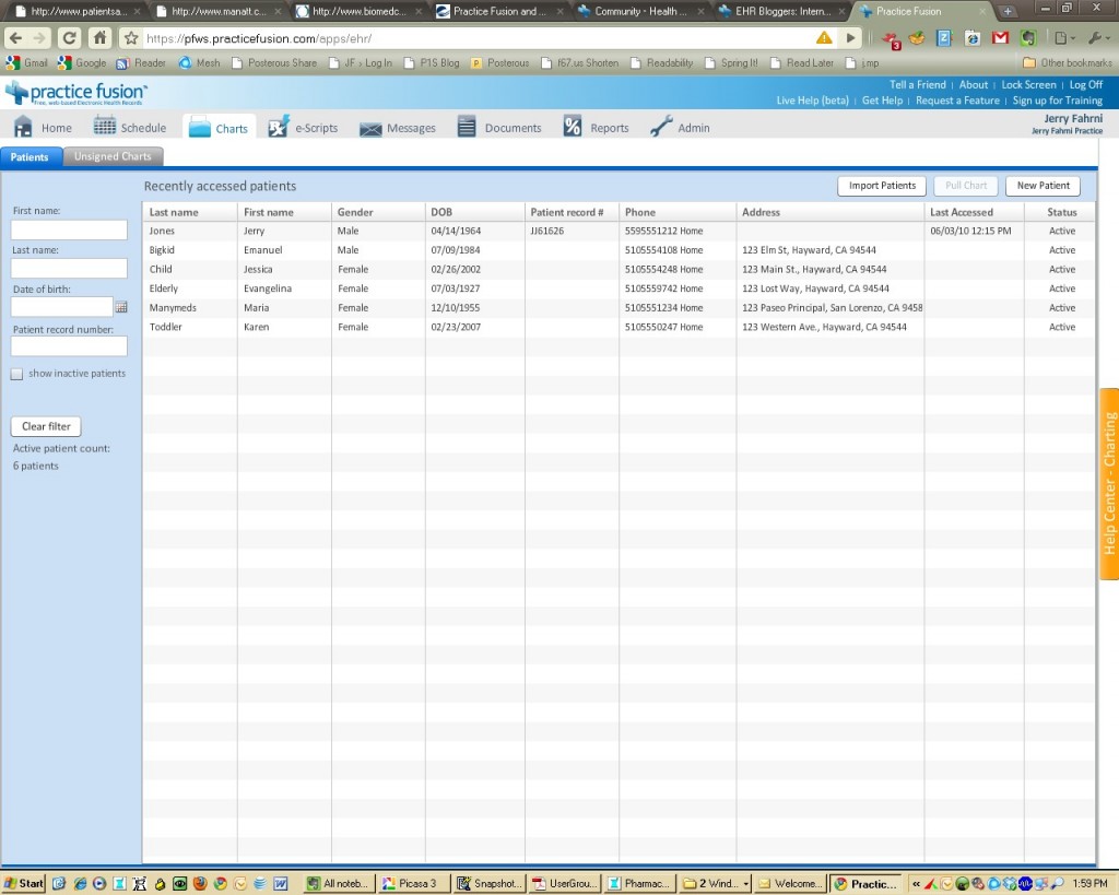 Cool Technology for Pharmacy – Practice Fusion EMR – Jerry Fahrni